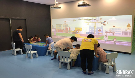 Indoor playground lighting design